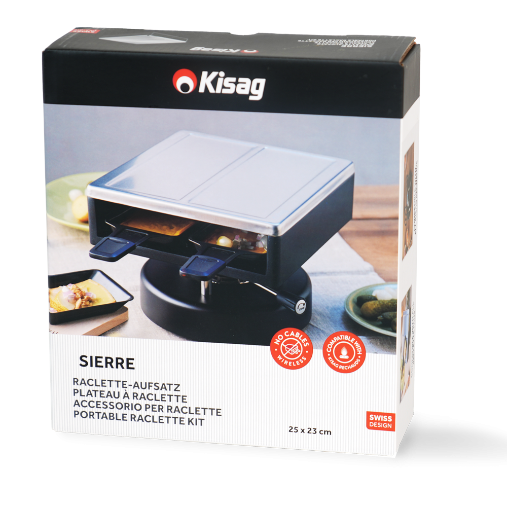 Buy the Raclette Kit Sierre online | Kisag Webshop