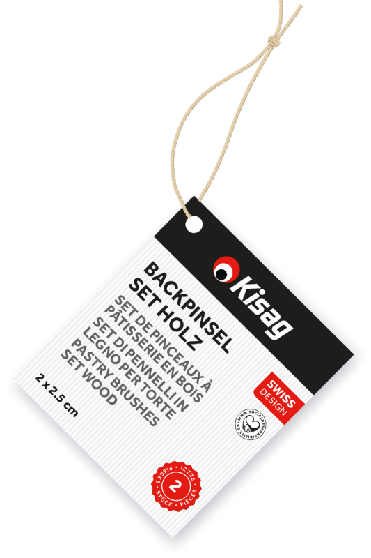 Holz Backpinsel Set 25 mm online kaufen | Kisag Webshop